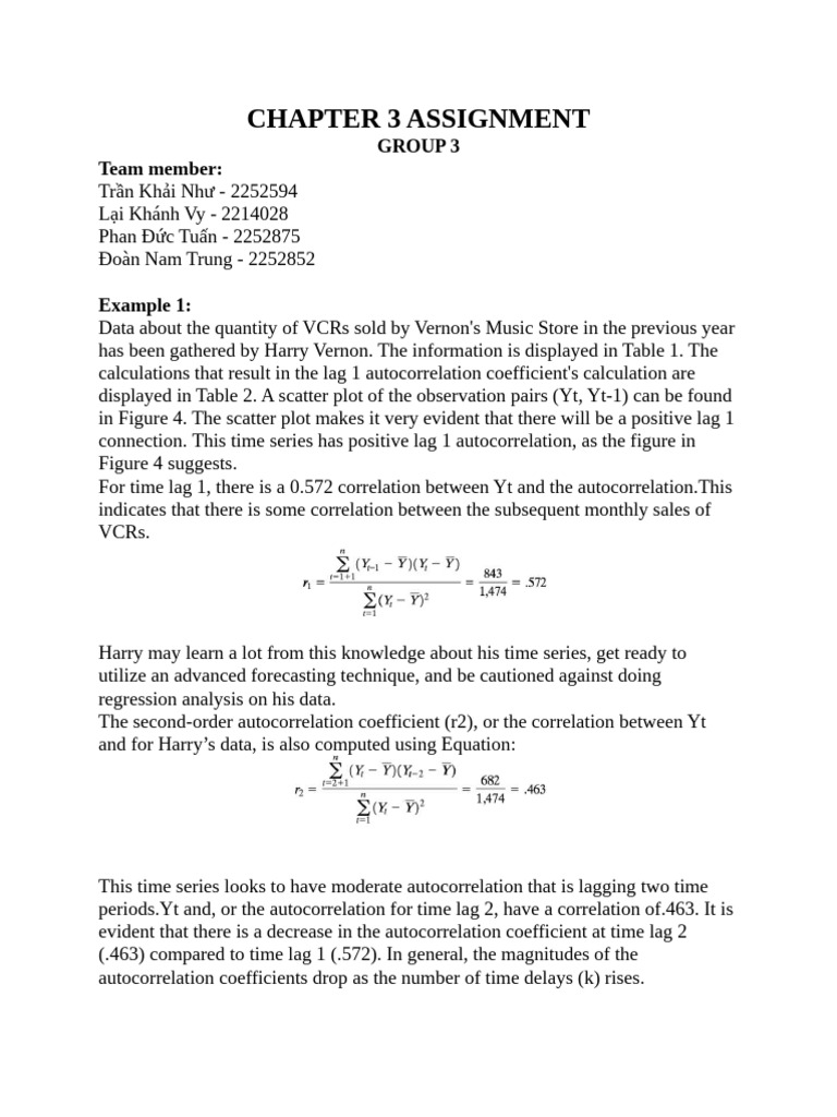 Assignment3 Group3.CC01.Forecasting | PDF | Autoregressive Integrated Moving Average | Forecasting