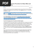 FOBAS Change Over Calculator v6 1 | PDF | Fuel Oil | Litre