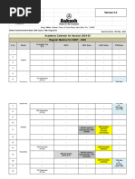 Istm Training Schedule 2025 | PDF