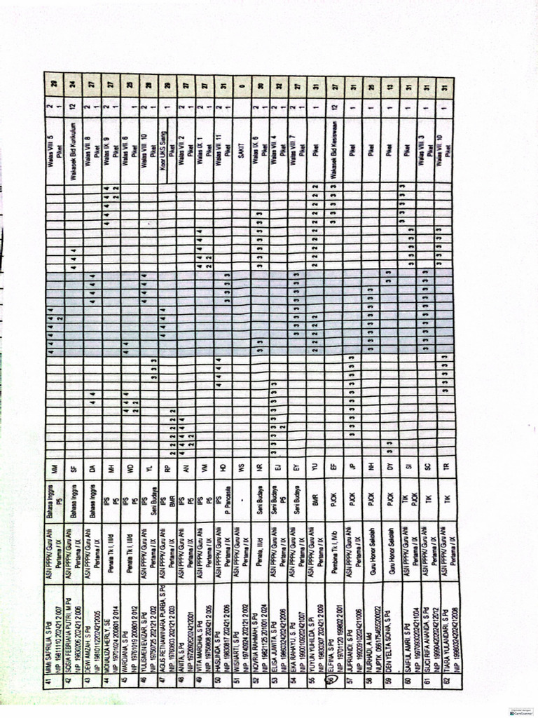 SK PEMBAGIAN TUGAS NOVRIA - 11zon | PDF