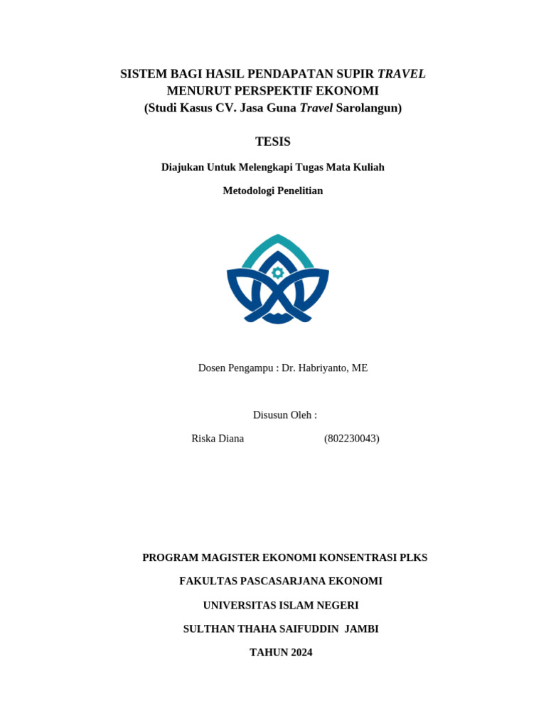 Riska Diana 1 | PDF | Bisnis