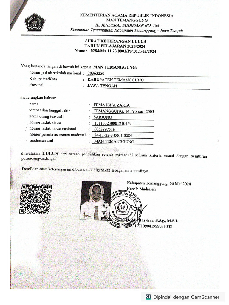 Fema Isna Zakia | PDF