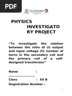LESSON PLAN (Magnetism - Transformer) | PDF | Transformer | Inductor