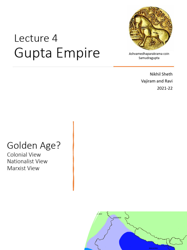 L4.1 - Gupta Era - PPT | PDF