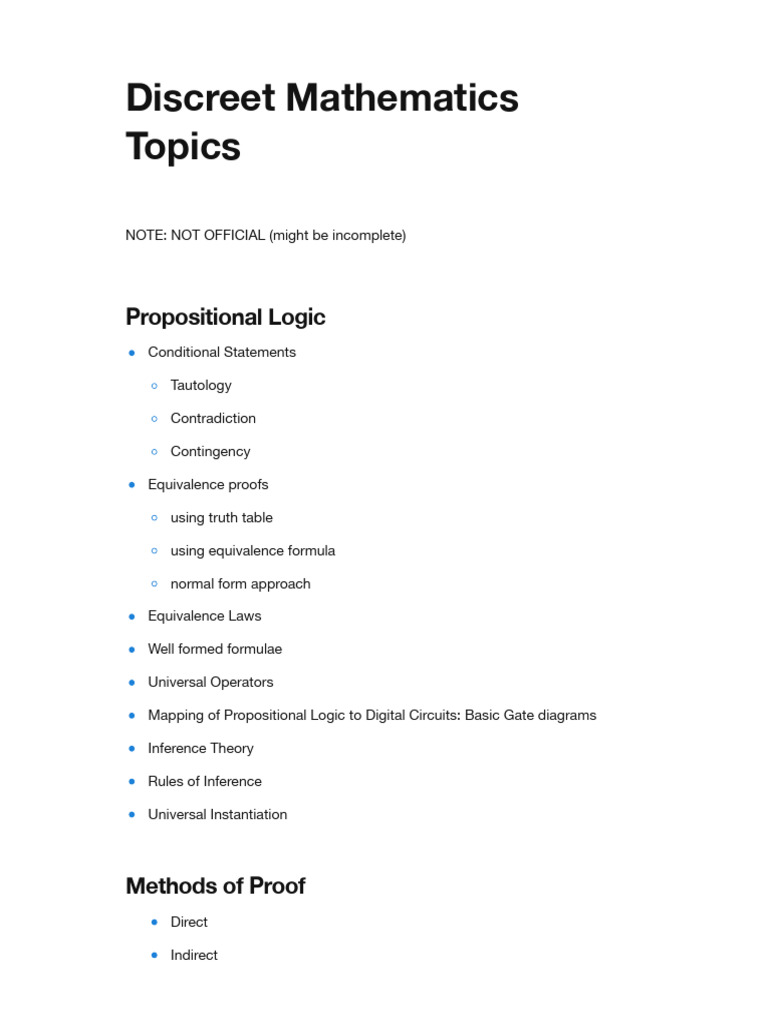 DM Topics | PDF