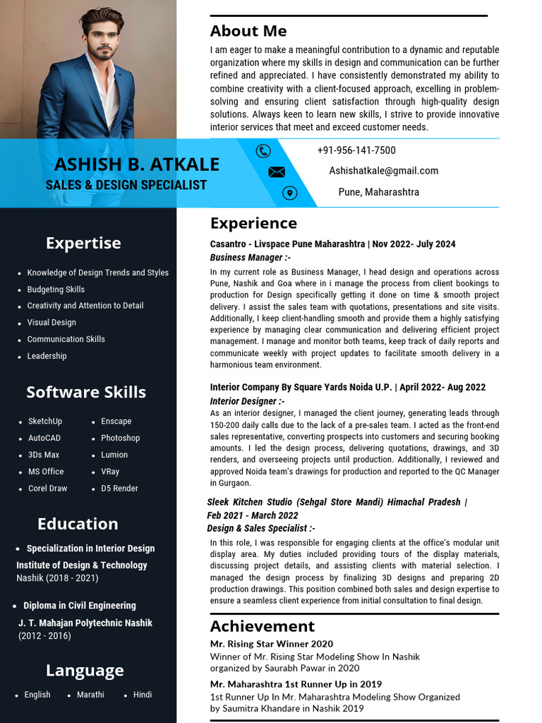 Ashish Atkale Resume 2024 | PDF