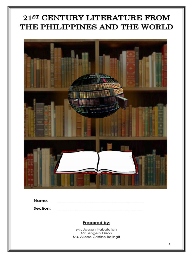 21st Century Literature Module 1 SHS | PDF | Narration | Play (Theatre)