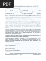 Consent Form For Apaar Id | PDF