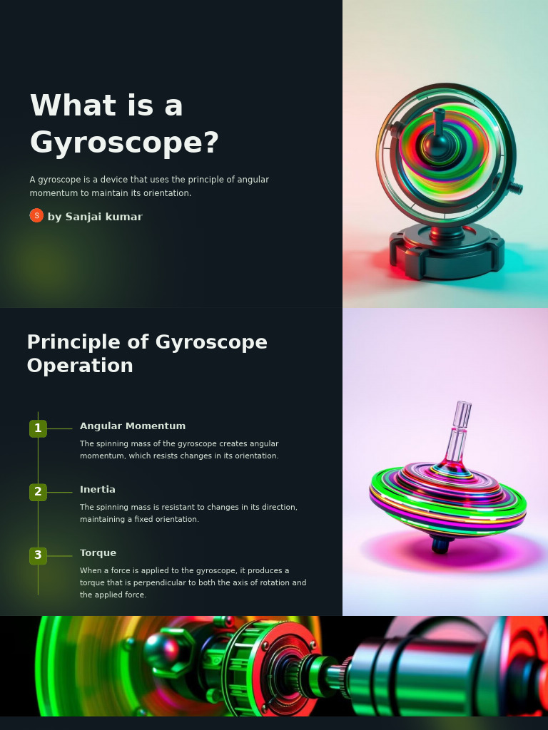 What Is A Gyroscope Pdf Gyroscope Rotation