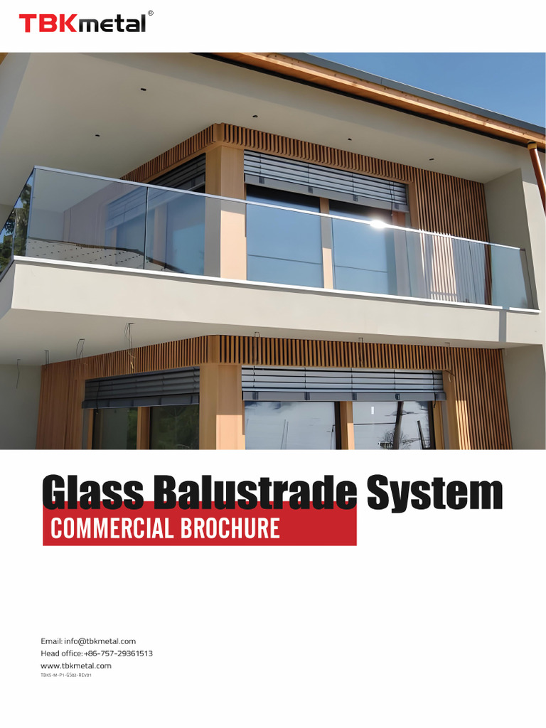 TBK Glass Balustrade Installation Guide | PDF | Glasses | Building ...
