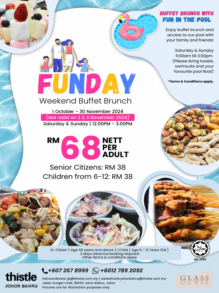 Funday Weekend Buffet Brunch | PDF | Chinese Cuisine | Sauce