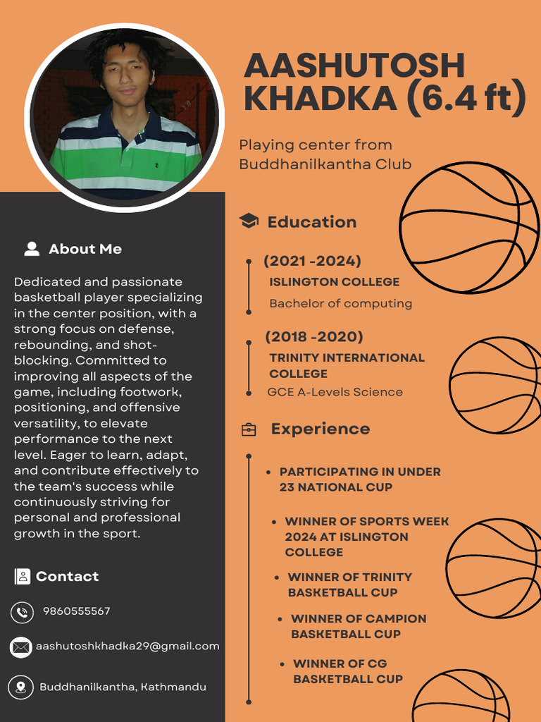 Modern Minimalist CV Resume | PDF | Sports & Recreation