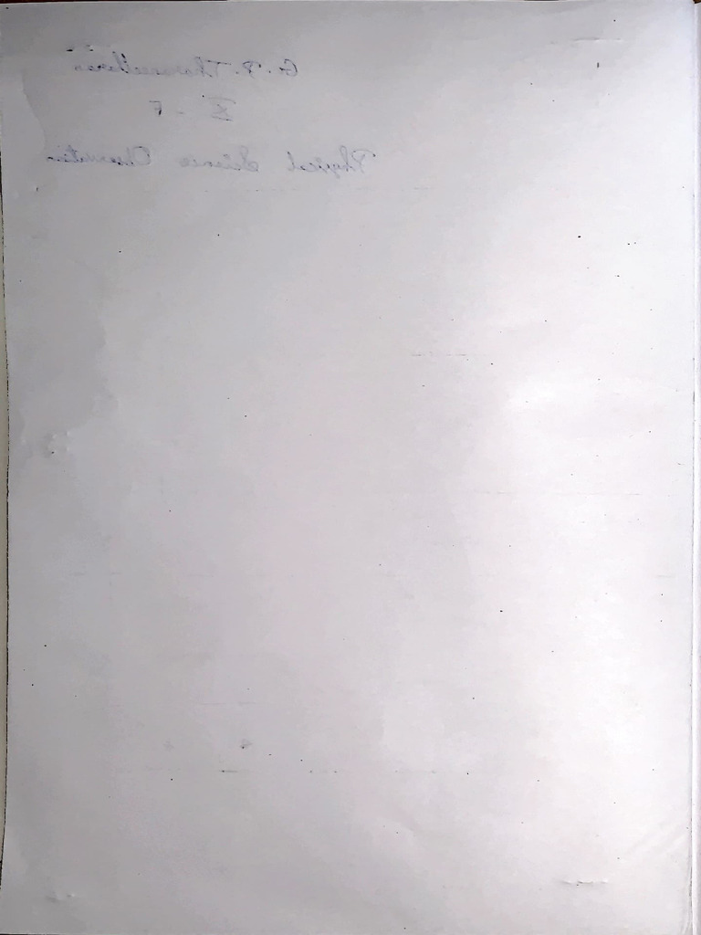 Science Observation Note | PDF