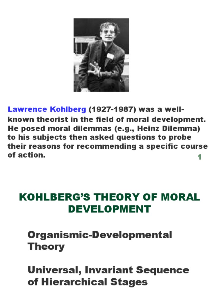 Kohlberg | Morality | Reason