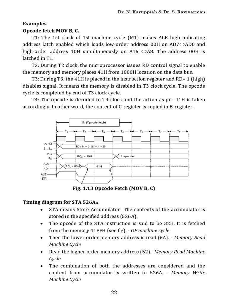 Microprocessors and Microcontrollers 22 | PDF