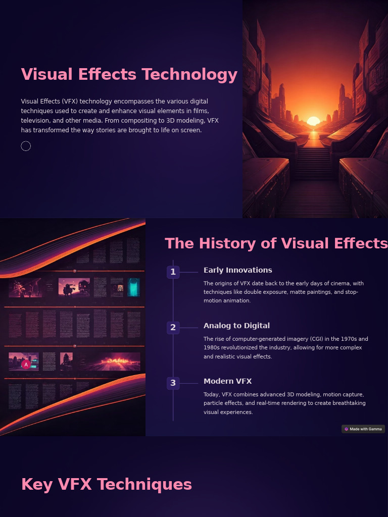 Visual Effects Technology Overview | PDF | 3 D Computer Graphics ...