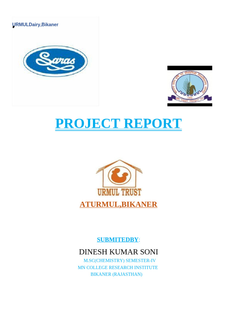 Dairy Project | PDF | Milk | Buttermilk