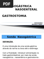 Passagem de Sonda Nasogástrica Na Prática | PDF | Enfermagem | Estômago
