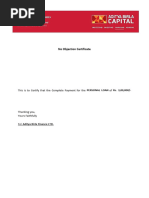 Bajaj Finance NOC Certificate Download | PDF