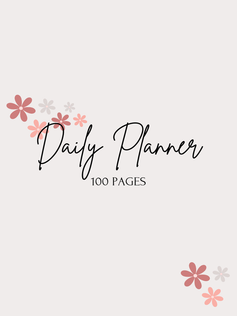 FREE Dailly Planner | PDF