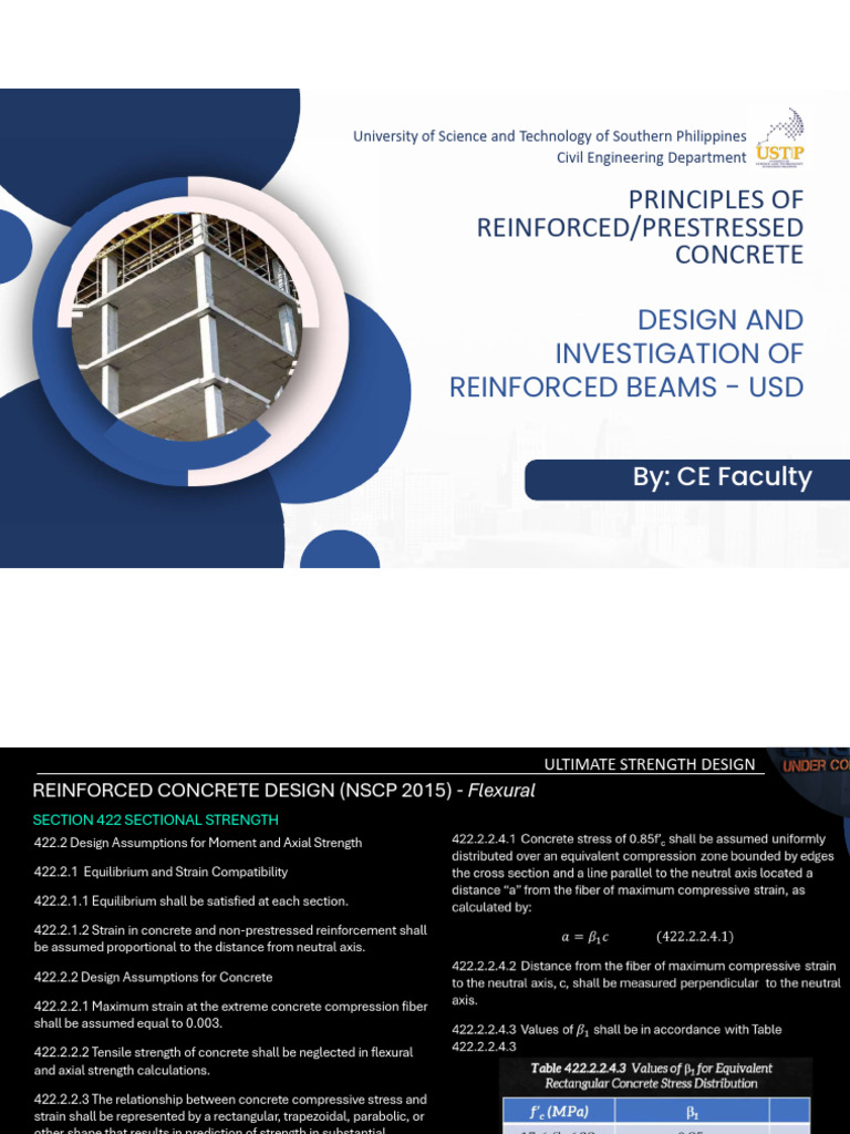 Reinforced Concrete Design Principles | PDF | Strength Of Materials ...
