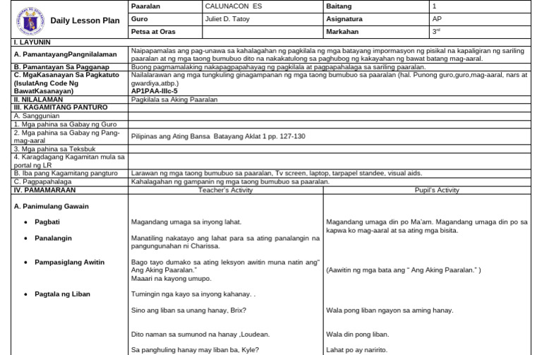 DLP FINAL YHET Edited 1 | PDF