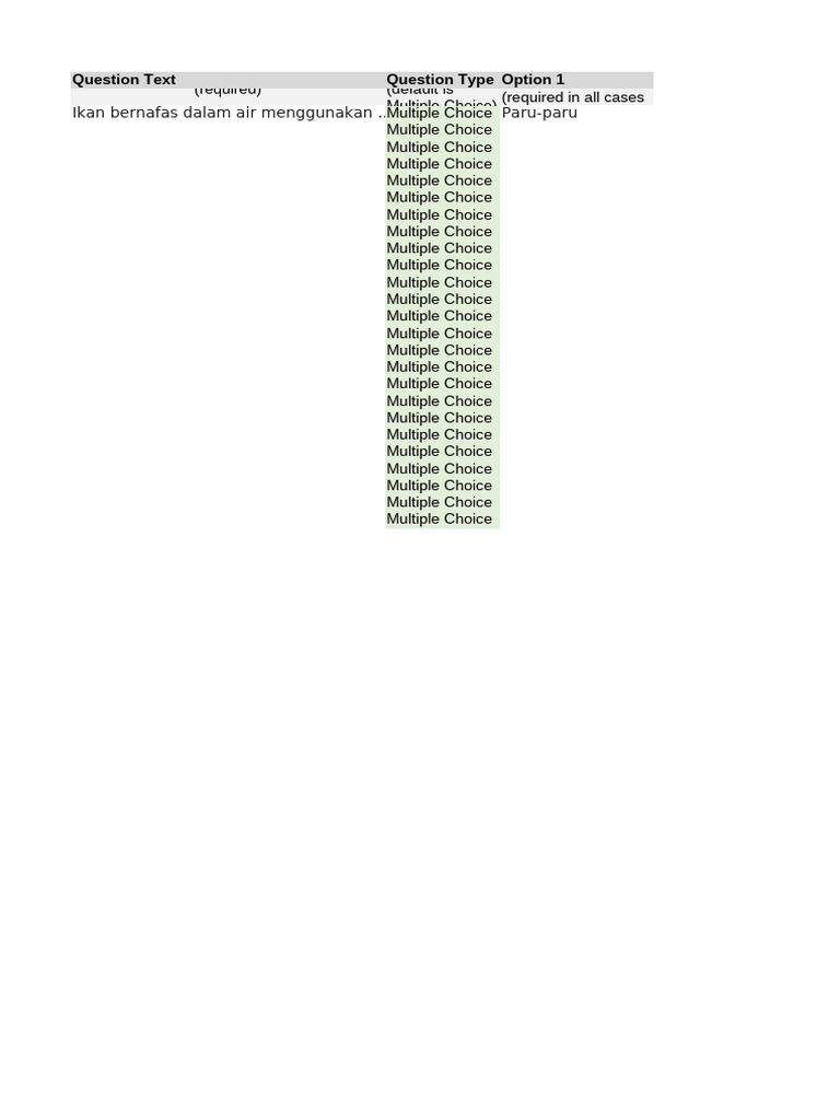 Soal Dan Jawaban | PDF | Multiple Choice | Standardized Tests