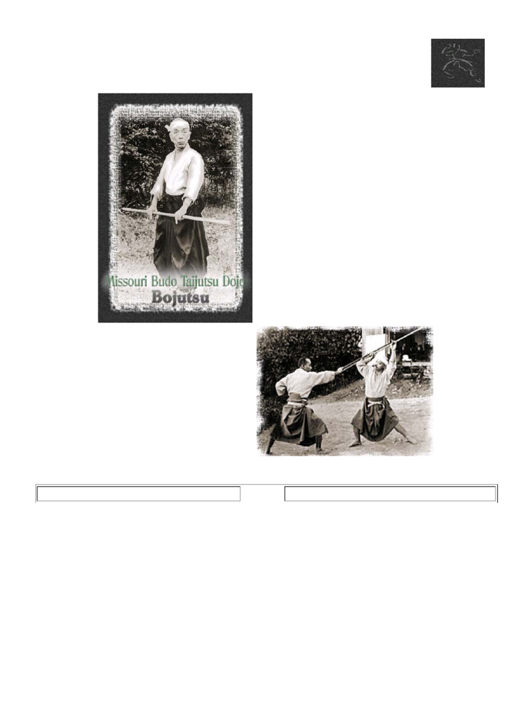 Rokushakubo Jutsu Stances | PDF | Japanese Martial Arts | East Asian ...