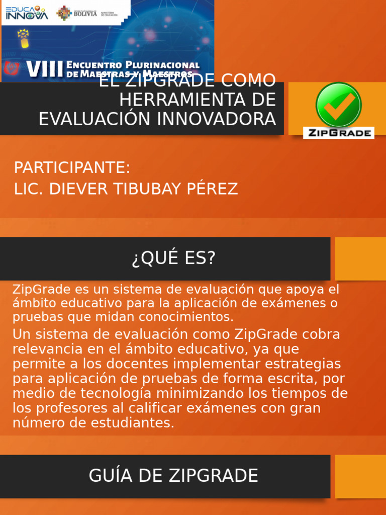 El Zipgrade Como Herramienta de Evaluación Innovadora | PDF | Negocios | Informática