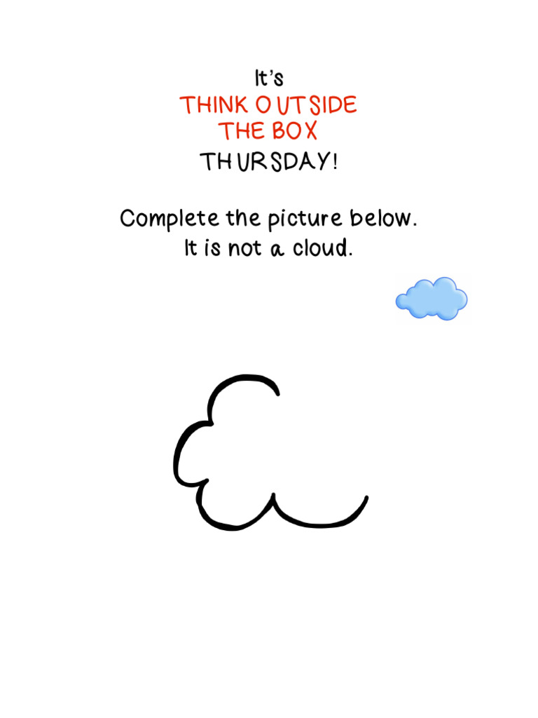 Think Outside Box Cloudbatsmilestar | PDF