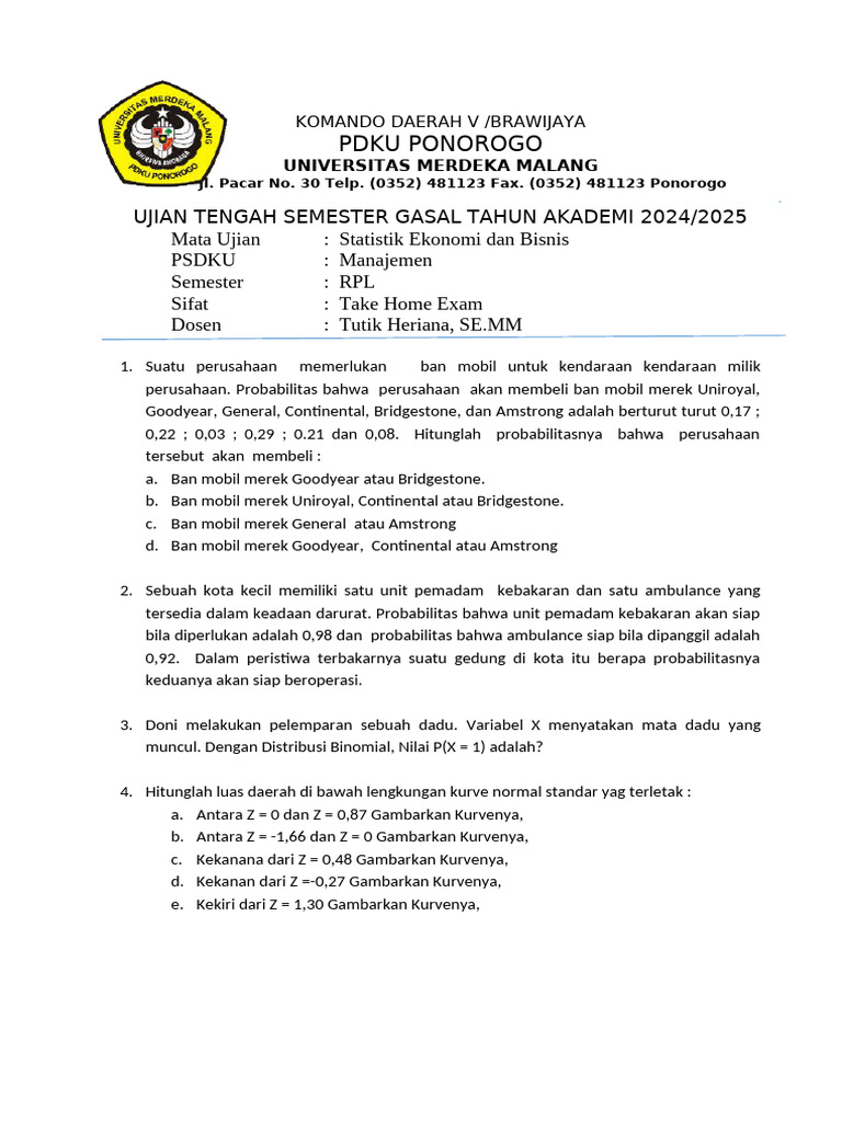 Statistik Ekonomi Dan Bisnis RPL | PDF | Metode & Bahan Ajar
