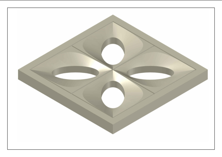 Ornamen Panel Kayu 30 X 30 Motif Bunga | PDF