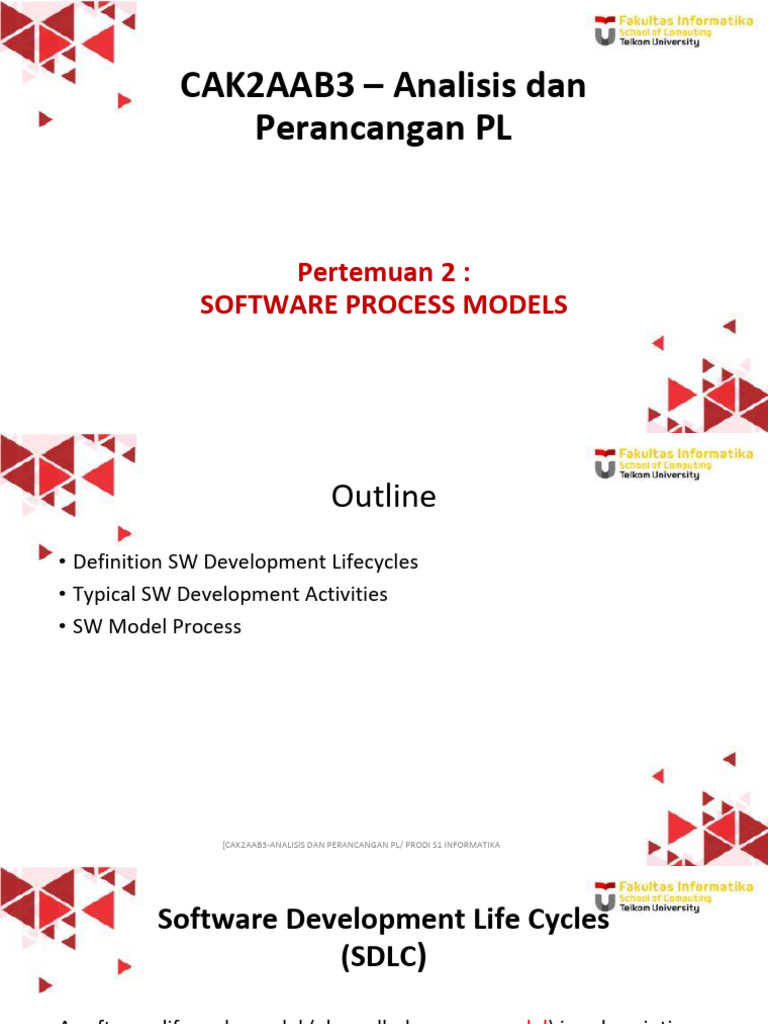 Materi 2 SW Model Process-CAK2AAB3 - TELU | PDF | Software Development ...