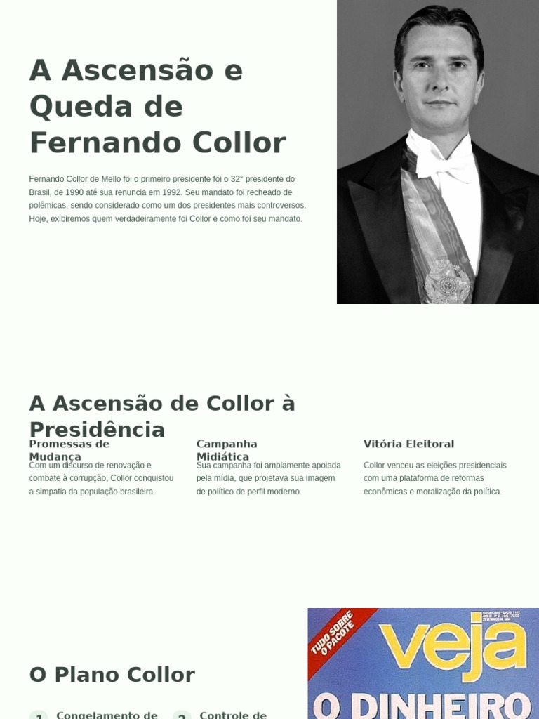 A Controvérsia de Fernando Collor | PDF