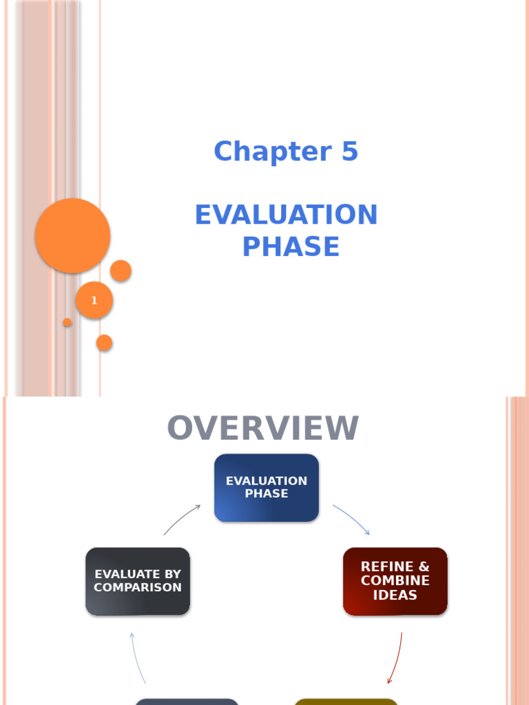 Chapter 5 Evaluation Phase Basic | PDF | Evaluation