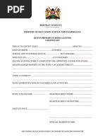 KCSE 2025 Registration Return Envelope | PDF | Written Communication