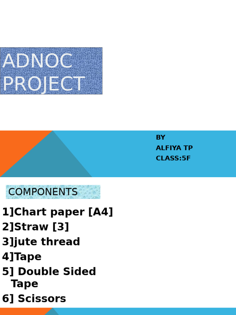 ADNOC | PDF | Teaching Methods & Materials | Home & Garden