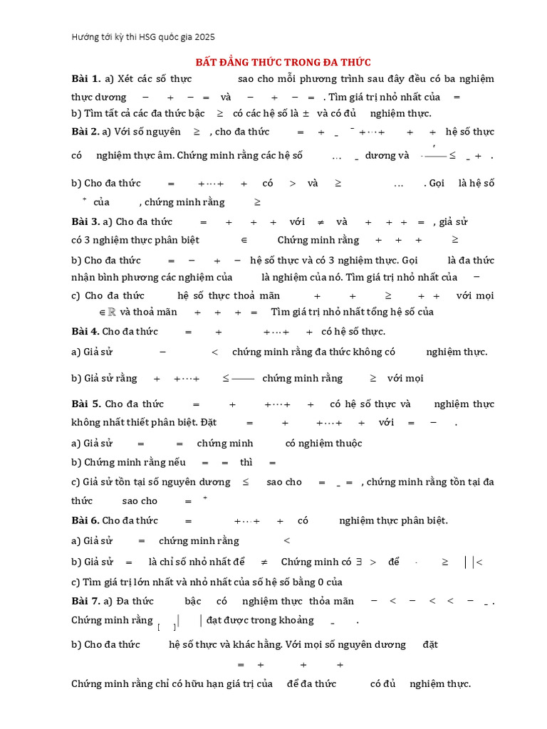 Buoi 3 - BDT Trong Da Thuc | PDF