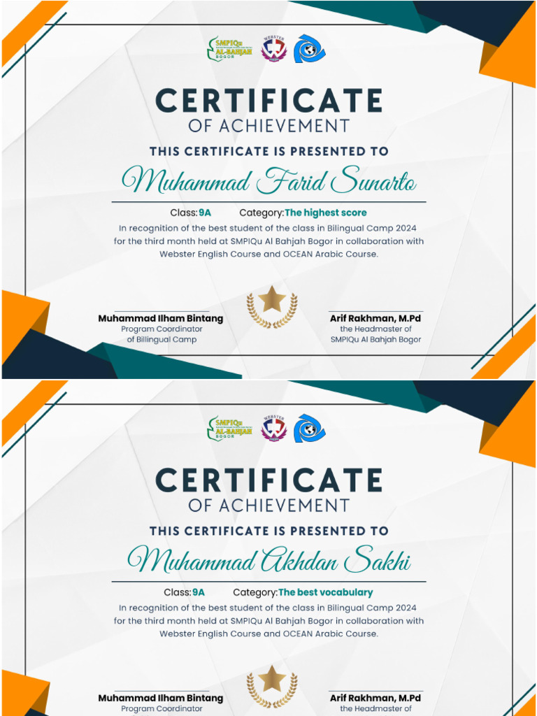 Certificate Farewell Party | PDF