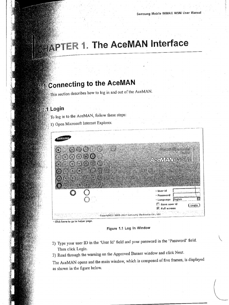 02-Chapter 1 - The Ace MAN Interface | PDF