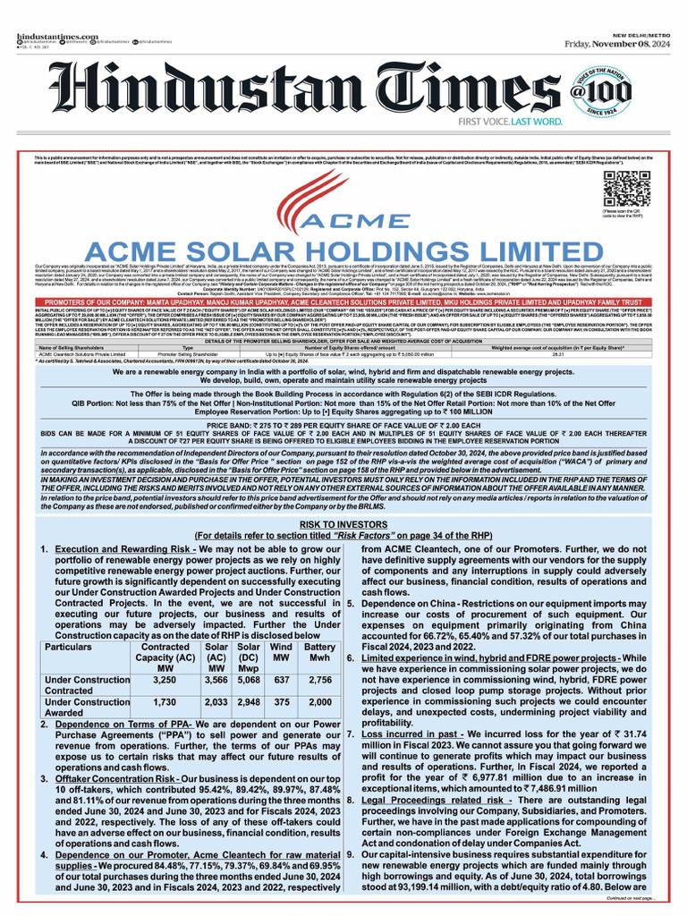 HT Delhi 08-11-2024 | PDF