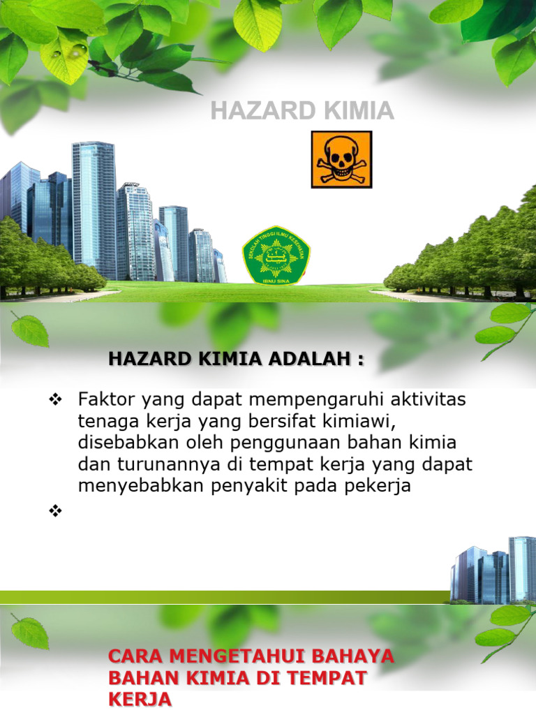 Hazard Kimia | PDF