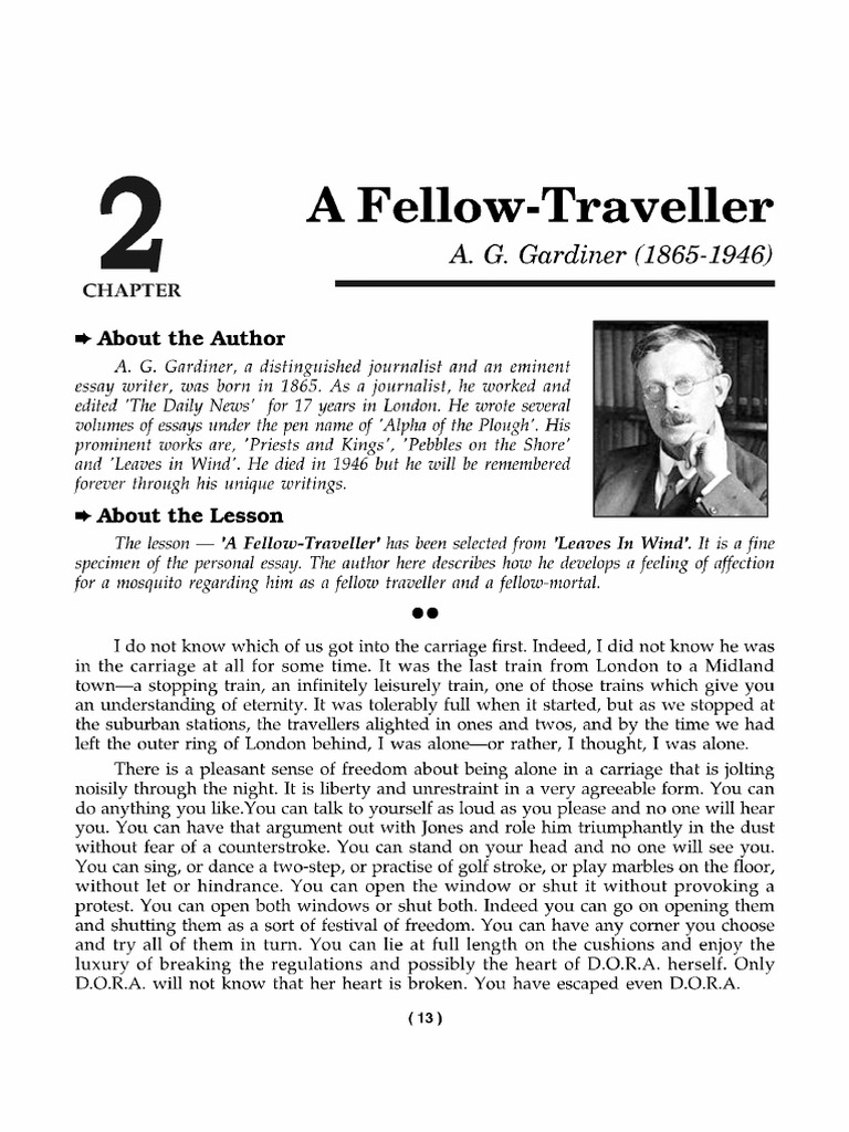 Fellow Traveller | PDF