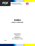 Alitaptap: (Folk Dance) | PDF | Art