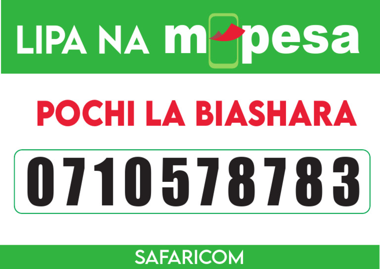 Pochi La Biashara Mpesa | PDF
