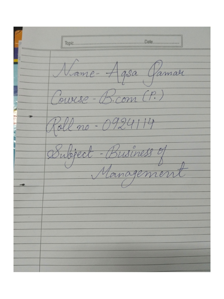 Aqsa Qamar Bom Assignment | PDF