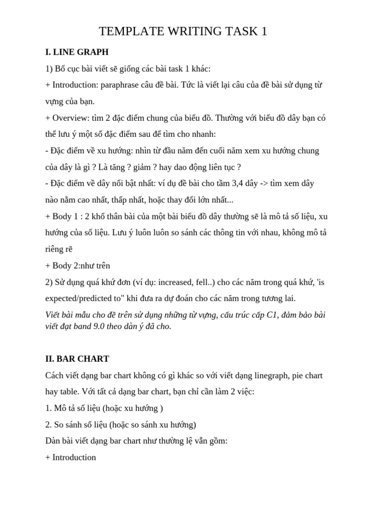 Task 1-Template Writing | PDF