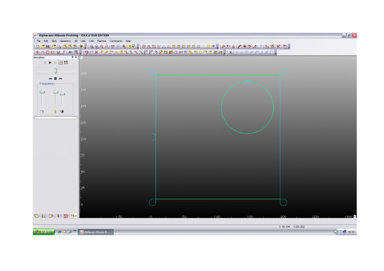 AlphaCAM Profiling - Screen Grab | PDF
