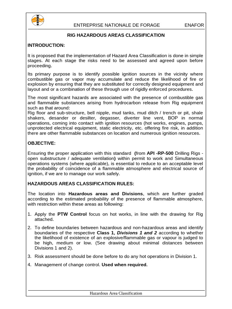 29 Hazardous Area Classification | PDF | Gases | Chemical Process ...