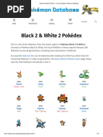 List of Pokémon by National Pokédex Number - Bulbapedia, The Community ...